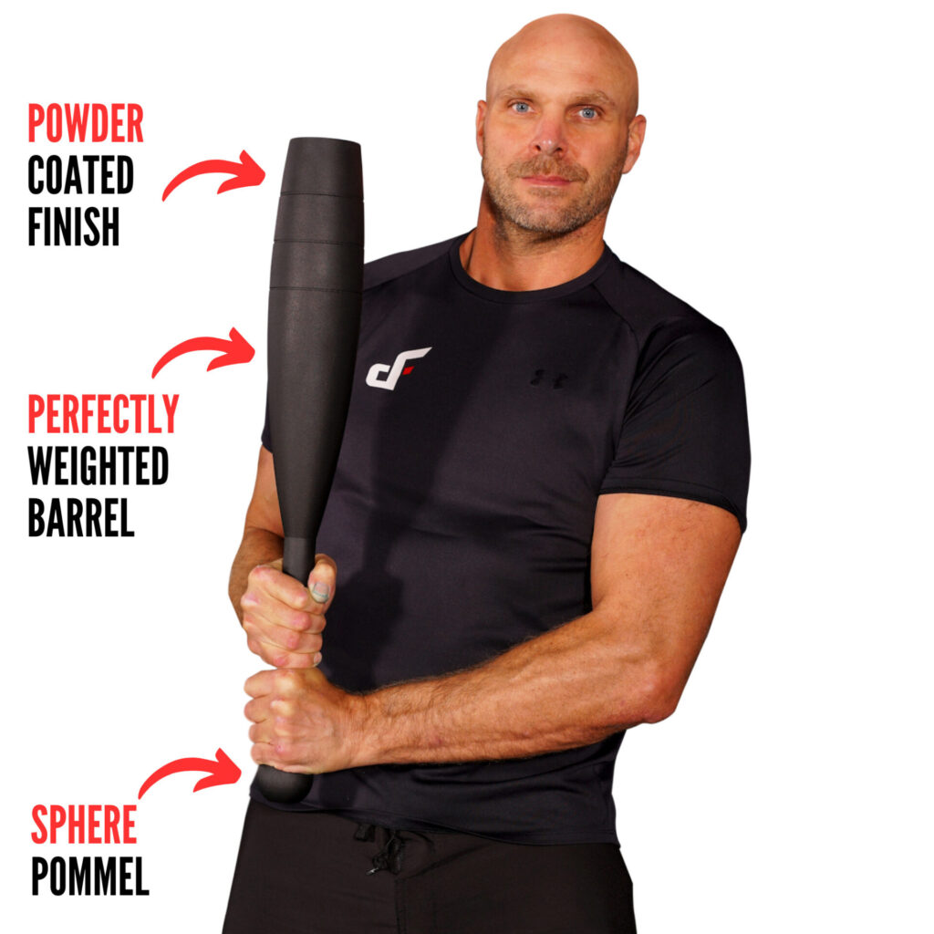 4kg Steel Club - 4 Kilo Clubbell - Dangerously Fit Indian Clubs