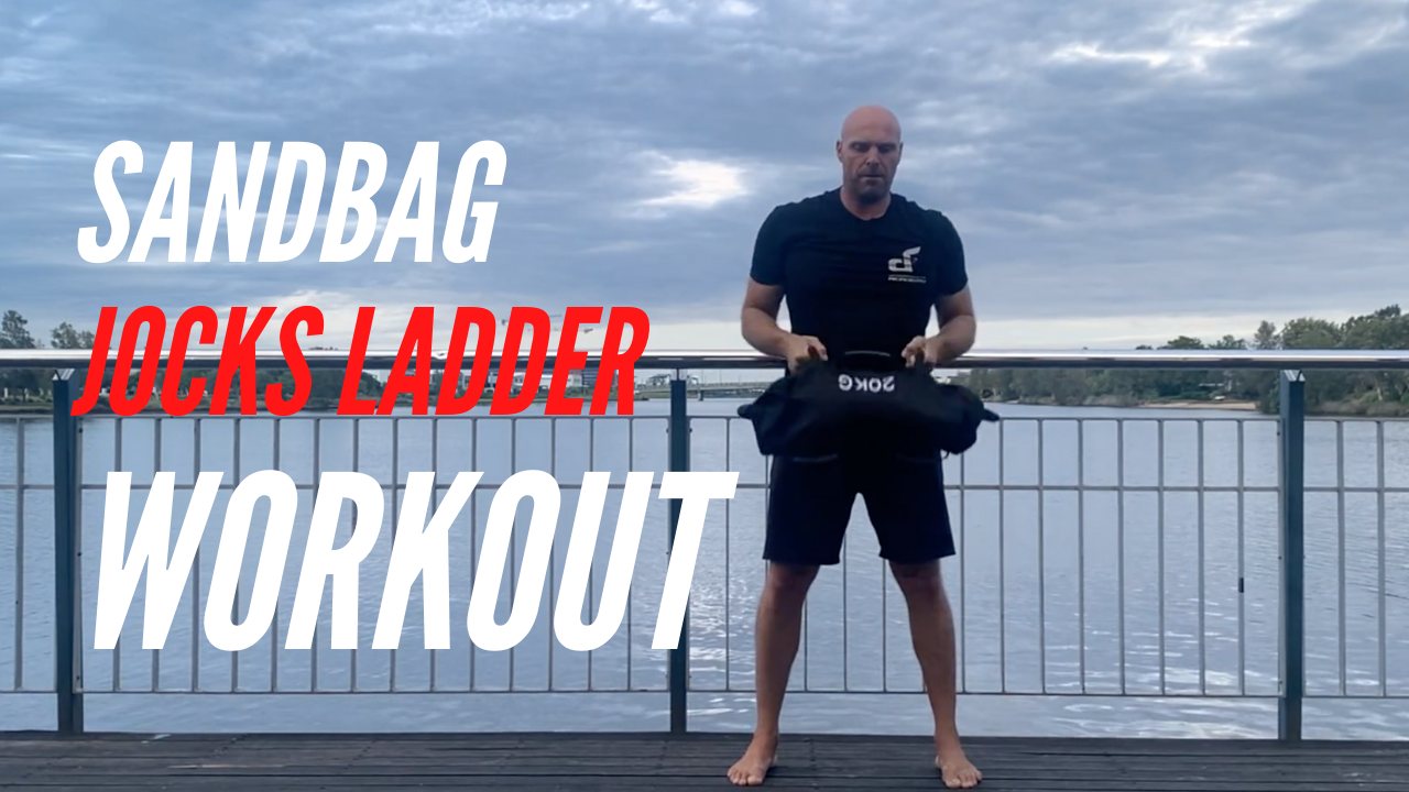 Jocks Sandbag Ladder Workout - Dangerously Fit Academy