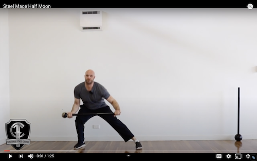 Steel Mace Half Moon - Dangerously Fit Academy