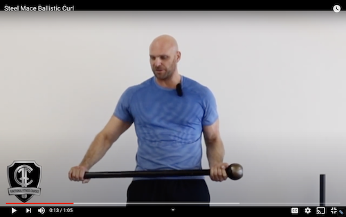 Steel Mace Ballistic Curls - Dangerously Fit Academy
