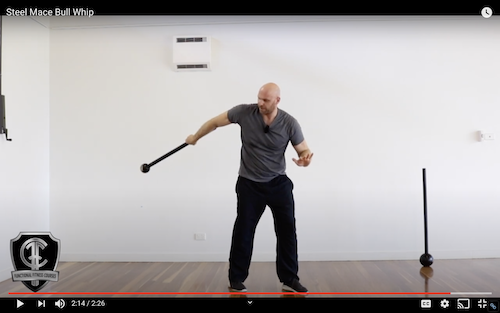 Steel Mace Bull Whip - Dangerously Fit Academy