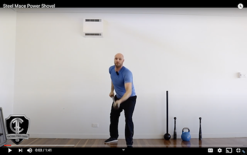 Steel Mace Power Shovel - Dangerously Fit Academy
