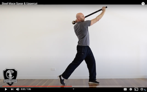 Steel Mace Spear & Uppercut - Dangerously Fit Academy