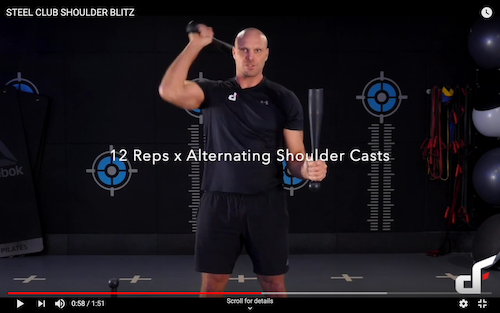 Steel Club Shoulder Workout - Dangerously Fit Clubbells