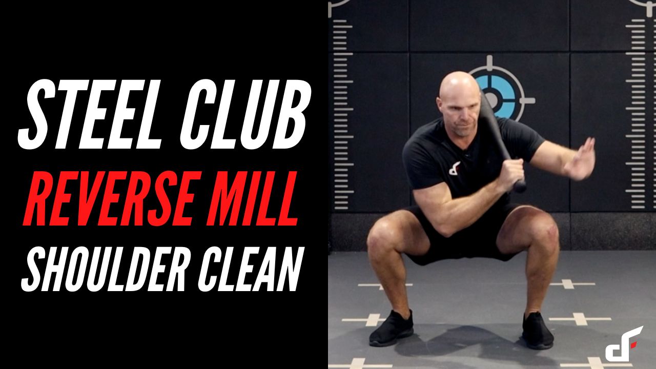 Steel Club Reverse Mill To Shoulder Clean - Dangerously Fit