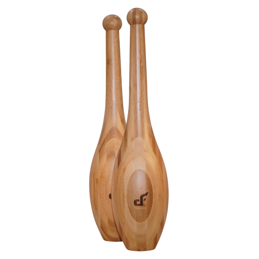 Indian Clubs - Bamboo Wood - 0.5kg, 1kg, 1.5kg & 2.7kg