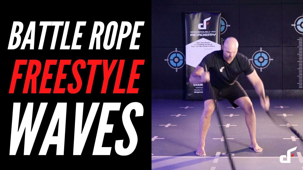 Battle Rope Freestyle Waves - Dangerously Fit Academy