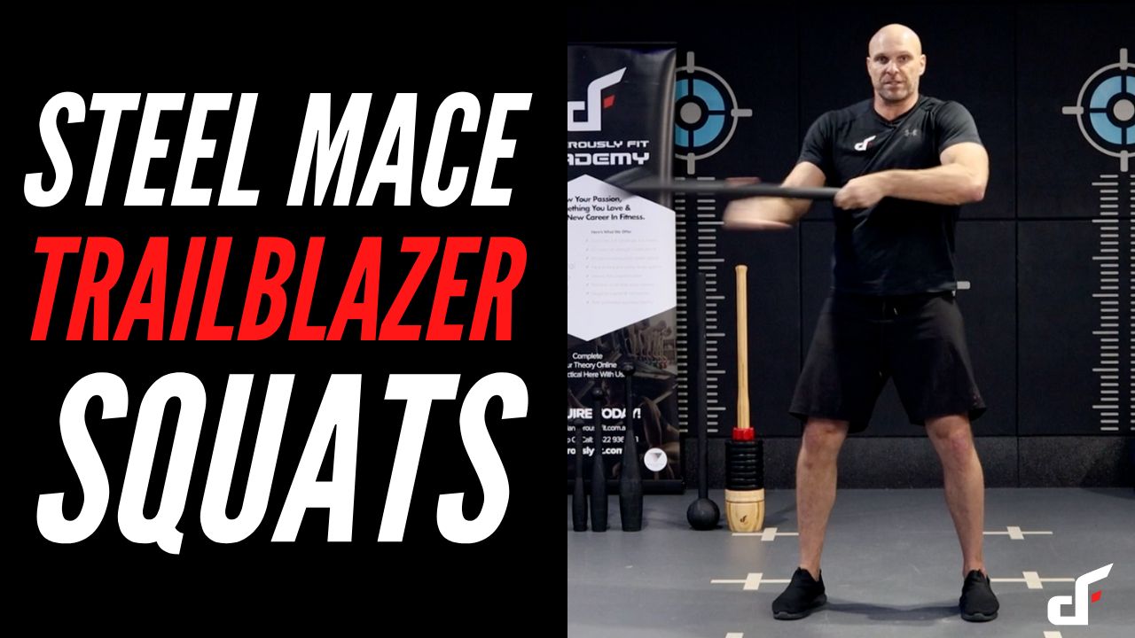 Steel Mace Trailblazer Squats - Dangerously Fit Academy
