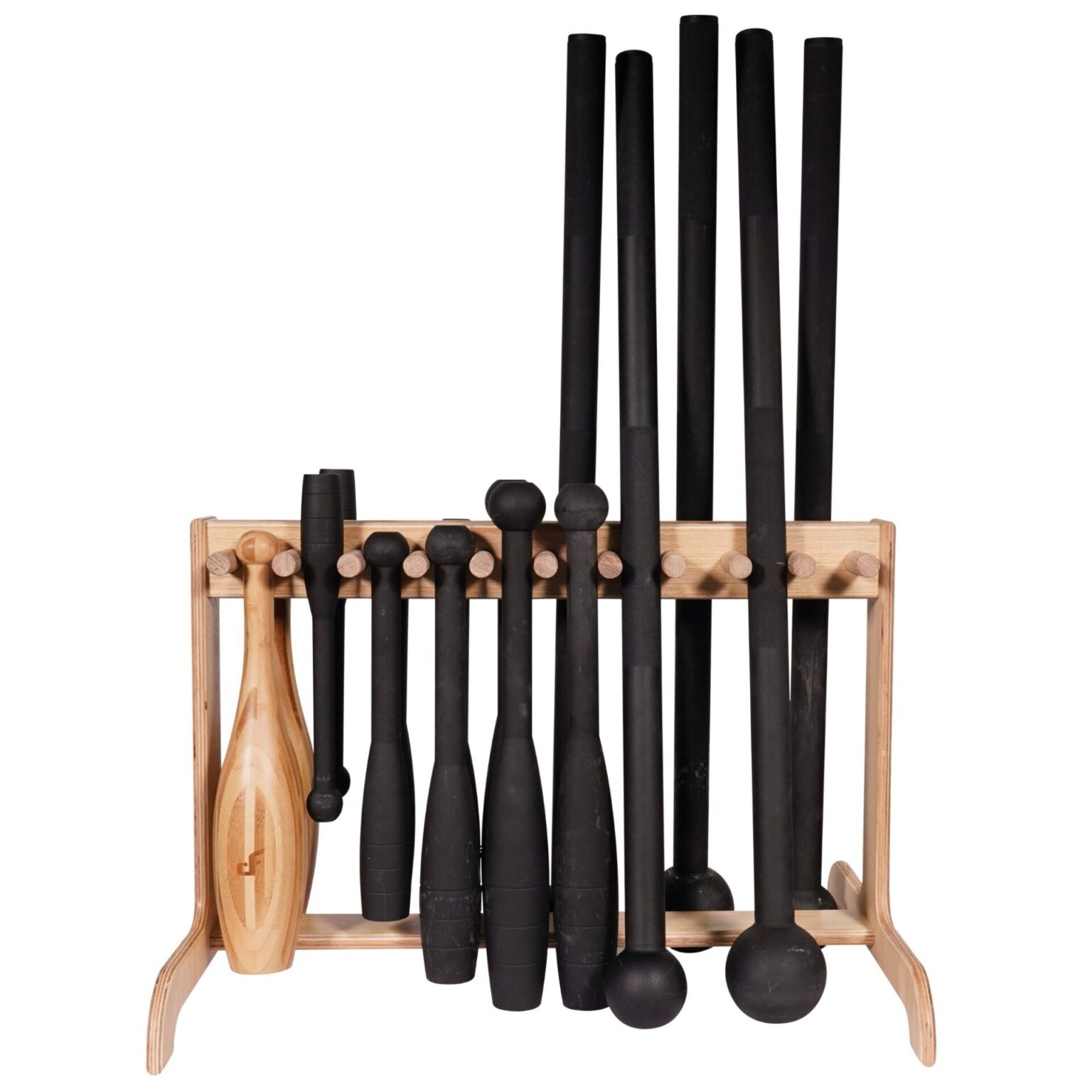 Steel Club - Steel Mace - Indian Club - Storage Rack Holder