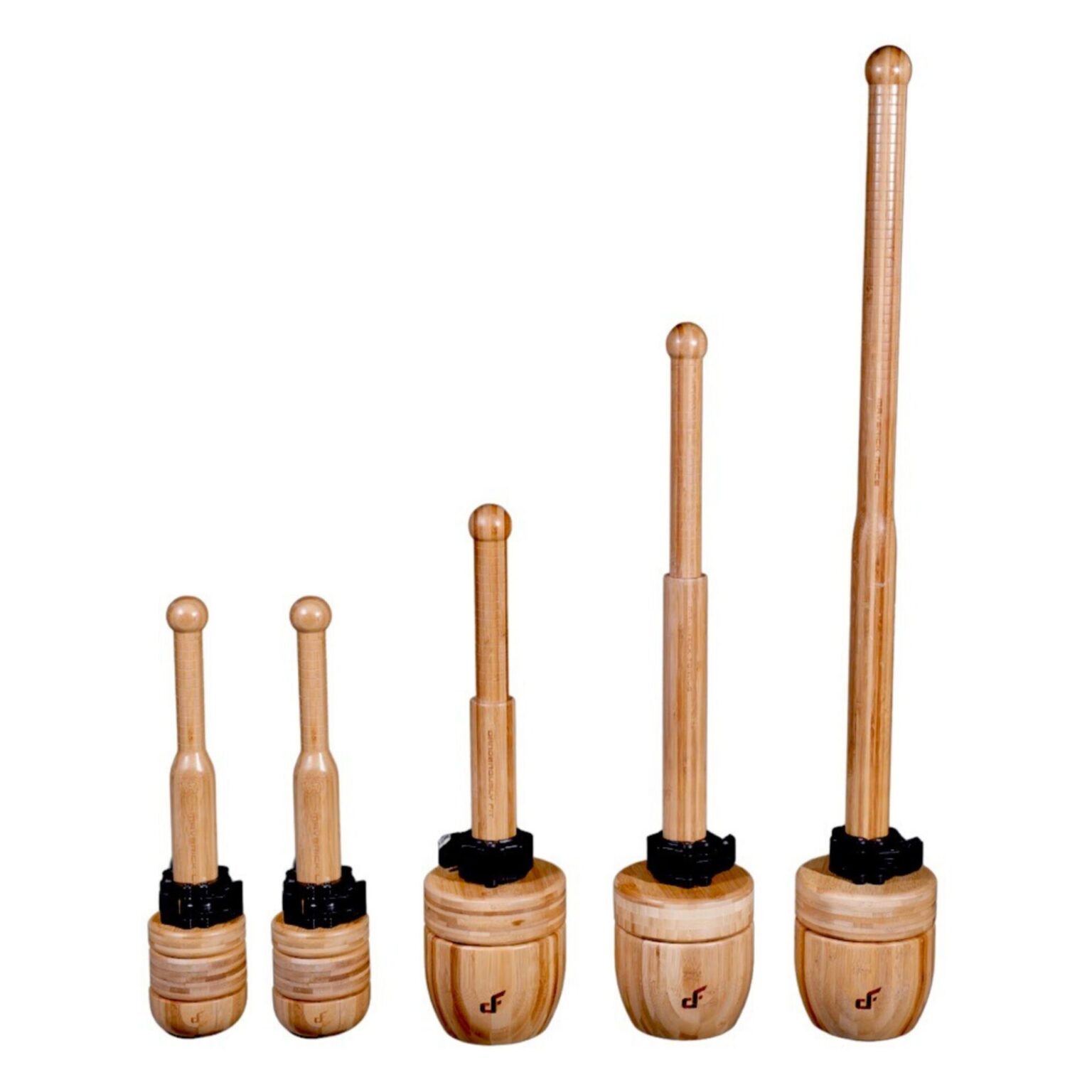 Maverick Bundle - Adjustable Bamboo Macebell & Clubbells