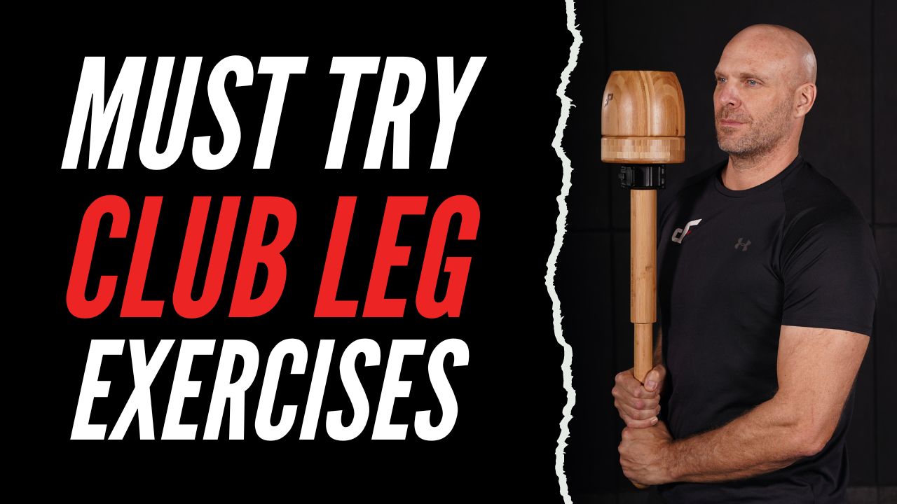 Heavy Club Leg Exercises - Indian Clubbell Training