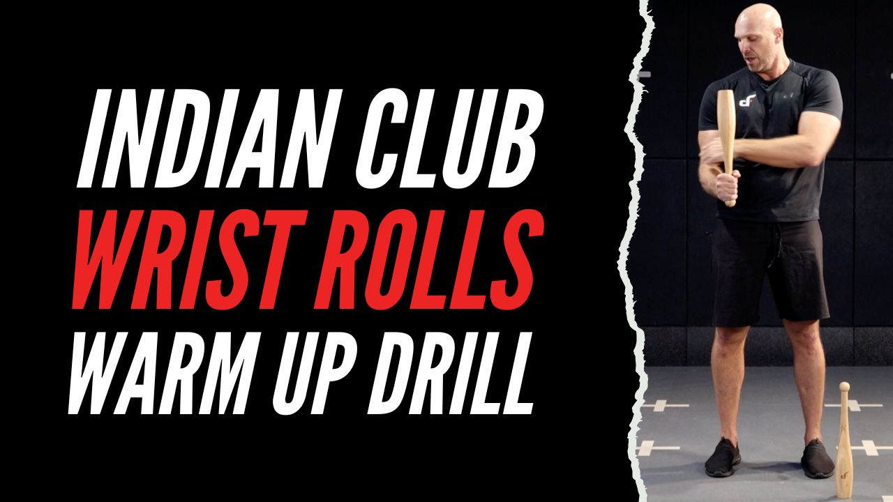 Indian Club Wrist Rolls - Warm Up Drill
