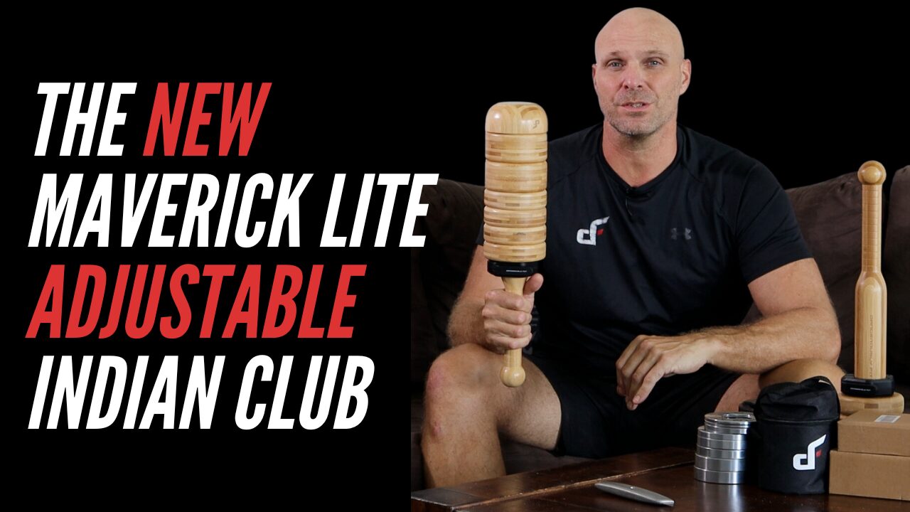 The NEW Maverick Lite - Adjustable Indian Club